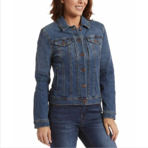 Nanette Lepore | Jackets & Coats | Nwt Nanette Lepore Pintucked Denim ...